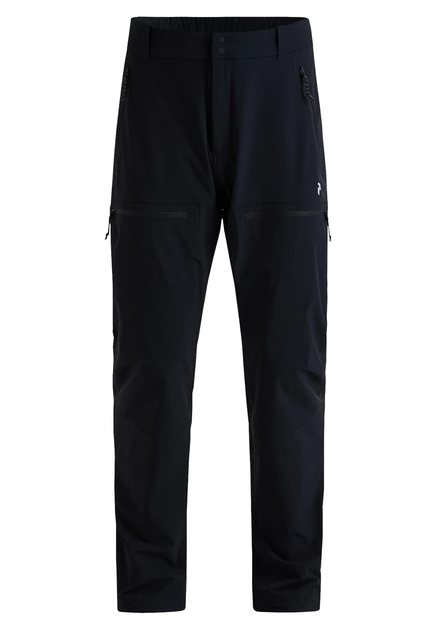 Pánské kalhoty PEAK PERFORMANCE M STRETCH TREK PANTS BLACK | David sport Harrachov