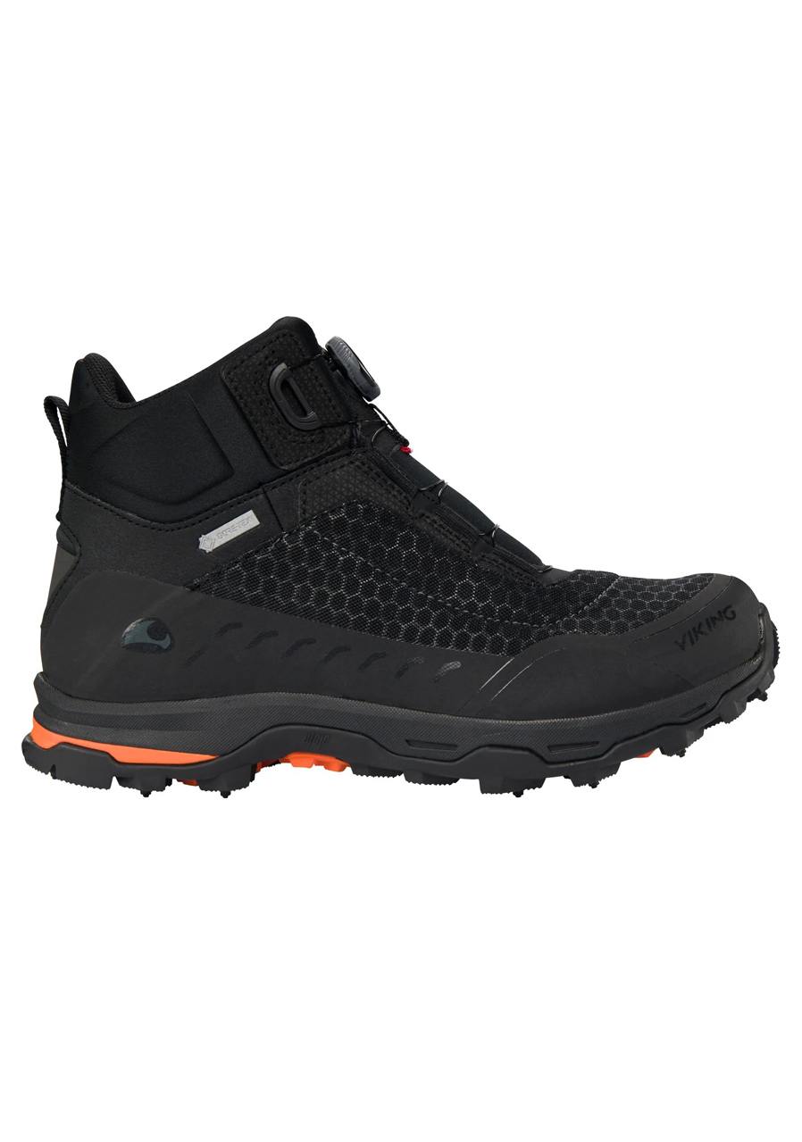 Viking 3-91200-231 Rask GTX Boa Spikes M Black/Orange | David sport ...