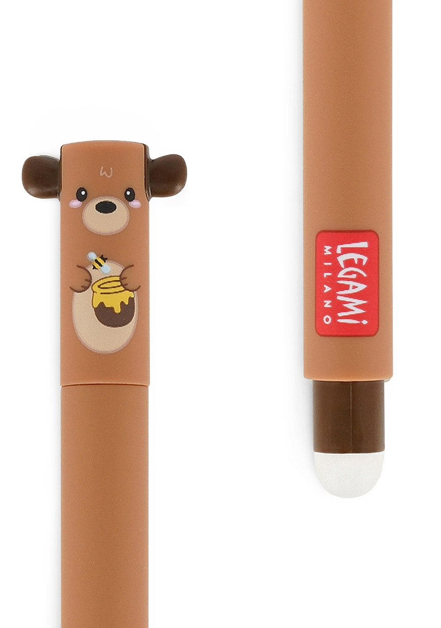 Legami Erasable Pen-Teddy Bear-Red Ink | David sport Harrachov
